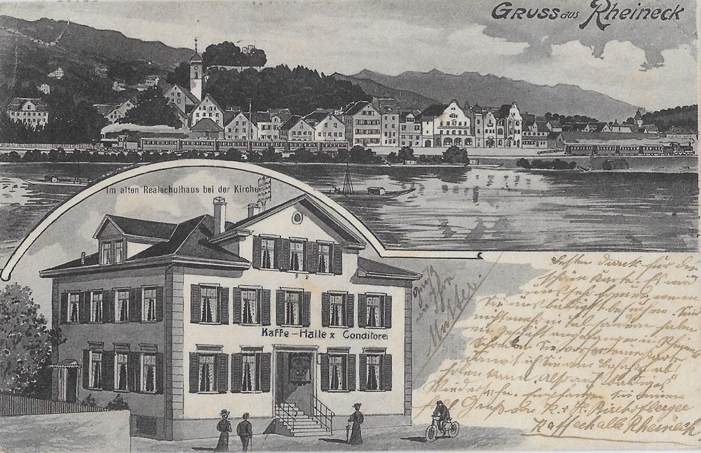 Karte Rheineck 1909 (Gebraucht) in Zürich für CHF 44 – mit Lieferung ...