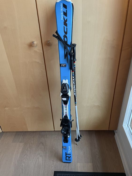 Stöckli Race Team RT Ski, 130cm, inkl. Salomon Bindung! (Gebraucht) in ...