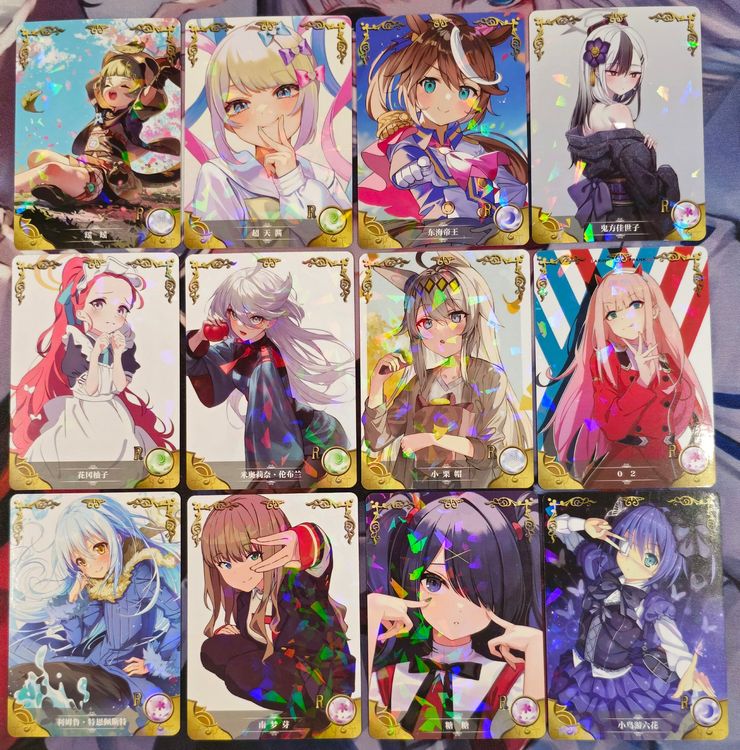 12 Cards RARE Holo Goddess Story CCG Anime/Waifu (Neu (gemäss ...