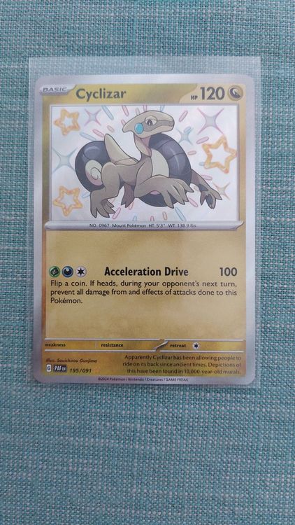 Cyclizar baby shiny Paldean Fates (Neu (gemäss Beschreibung)) in ...