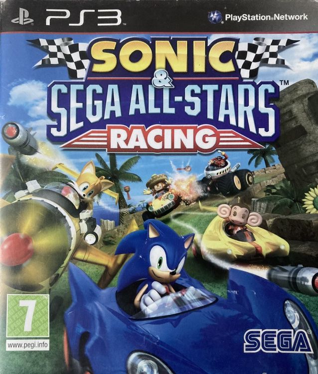 Sonic Sega All-Stars Racing - SONY PS3 (Gebraucht) in Jonschwil für CHF ...