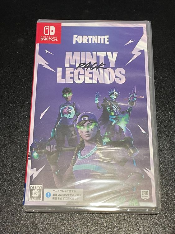 Fortnite: Minty Legends Pack (Code in a box) Switch Japan | Kaufen auf ...