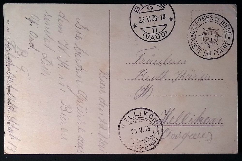 AK Scherzkarte Armee Casernes Biere (Gebraucht) in Russo für CHF 2 ...