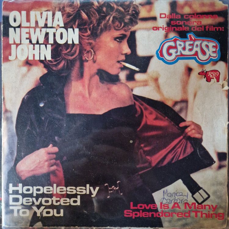 7" Single Olivia Newton-John - Grease (Gebraucht) in Burg AG für CHF 1 ...