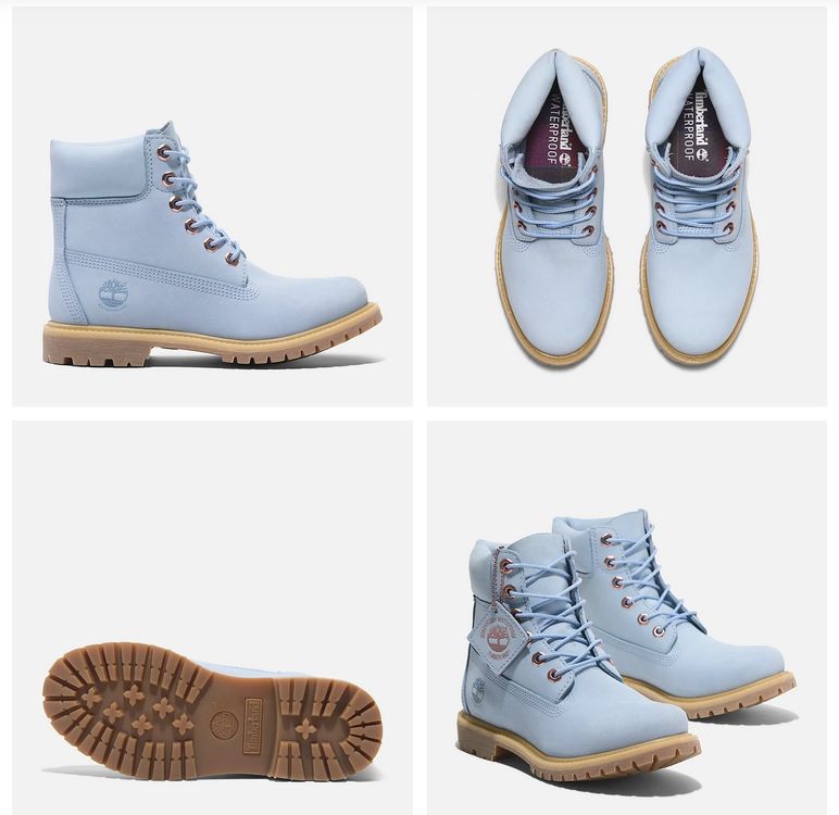 Warm gefütterte Schuhe Gr. 36 Leder (Copy von Timberland) (Neu und ...