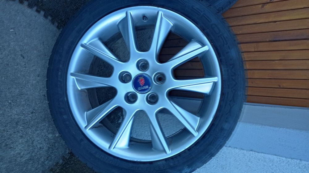 Original Saab Felgen 17 Zoll mit Sommerbereifung | Kaufen auf Ricardo