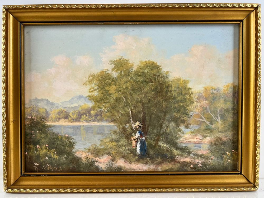 Landschafts Gemälde signiert. (Gebraucht) in Neuhausen am Rheinfall für CHF 15 – mit Lieferung ...