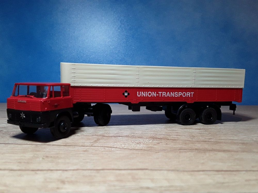 Brekina Henschel _ Sattelzug LKW Union Transport _ 1:87 | Kaufen auf ...