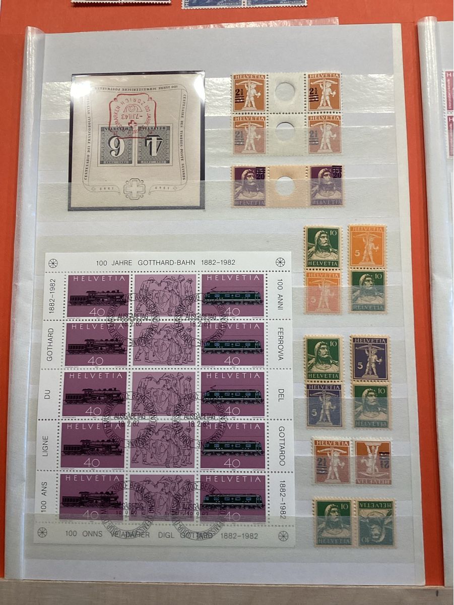 🇨🇭Briefmarken bunt gemischt mit S14/16 (Neu (gemäss Beschreibung)) in ...