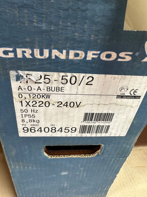 Grundfos TP 25-50/2 A-0-A-BUBE | Kaufen auf Ricardo