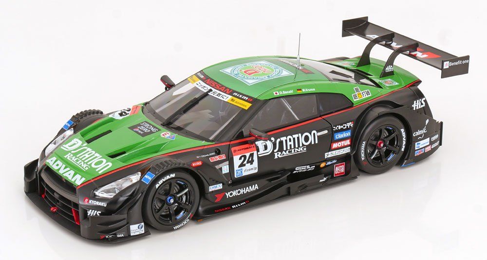 Nissan GT-R Super GT500 No.24, Race 4 Sieger 1:18 Ebbro NEU (Neu und originalverpackt) in ...
