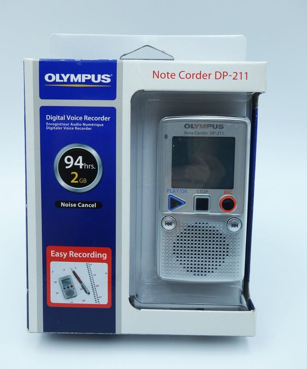 Olympus Digital Voice Recorder DP-211, Aufnahmegerät (Gebraucht) in Wil SG für CHF 33 – mit ...