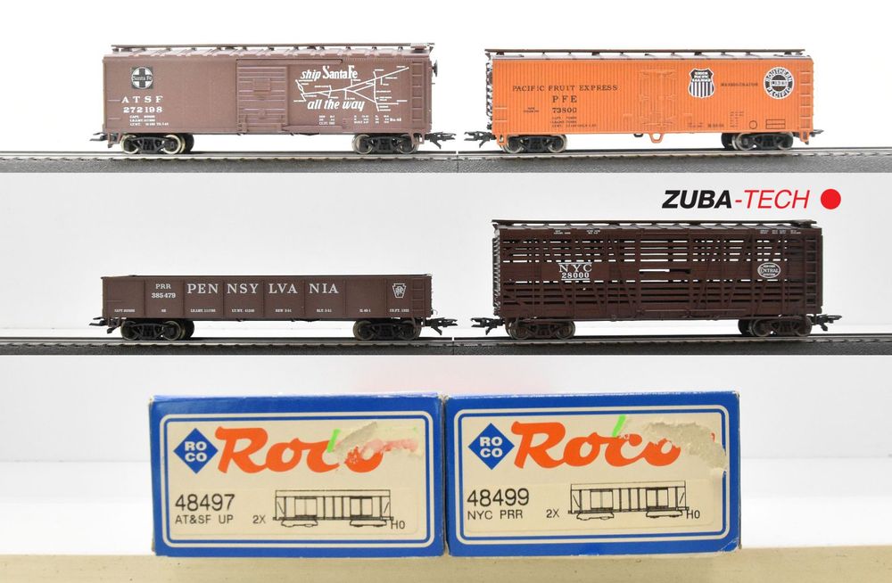 Roco 4x Güterwagen der SBB H0 GS mit OVP | Kaufen auf Ricardo