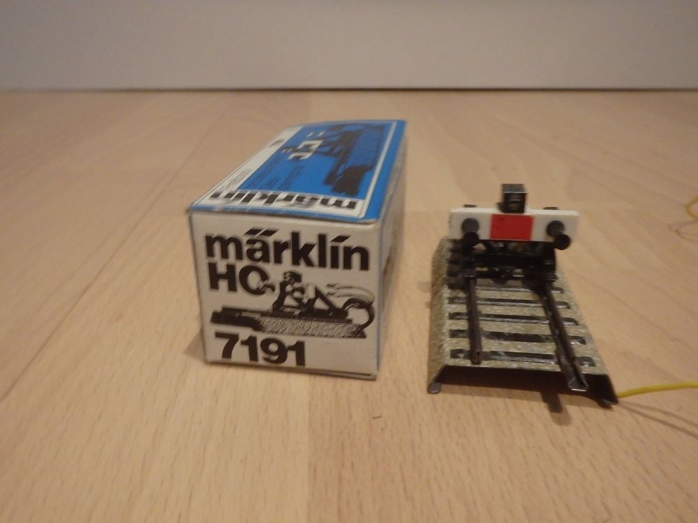 Märklin H0 Prellbock mit Lampe - Art.nr. 7191 (Gebraucht) in für CHF 4 ...