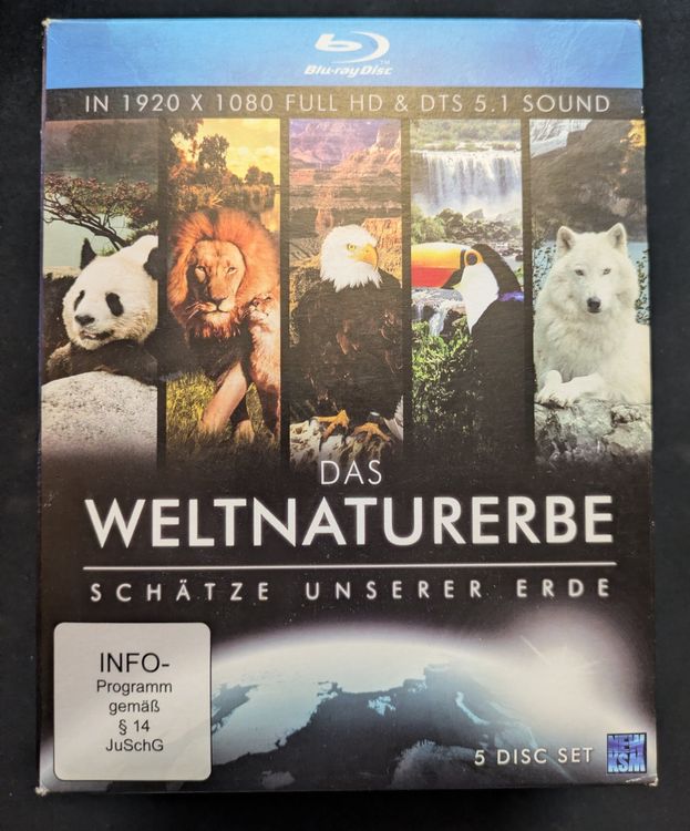 Blu- Ray Das Weltnaturerbe: Schätze unserer Erde (Gebraucht) in Bubikon für CHF 10 – mit ...