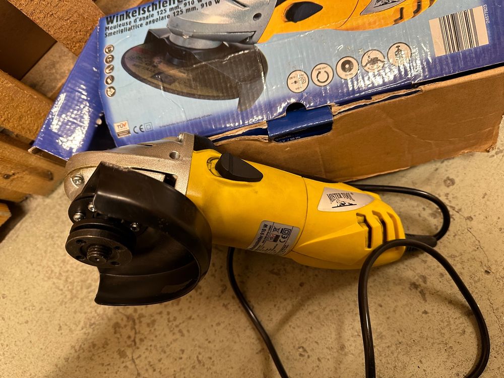 MISTER TOOL Winkelschleifer 910 W | Kaufen auf Ricardo
