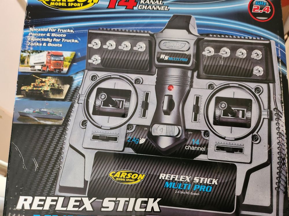 Fernsteuerung Reflex Stick MULTI PRO 14 Kanäle | Kaufen auf Ricardo
