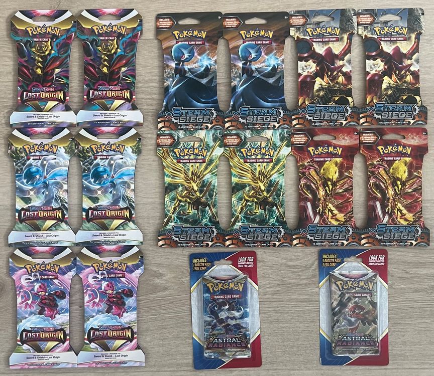Pokémon Booster 16stk ab 1Fr (Neu und originalverpackt) in Stansstad ...