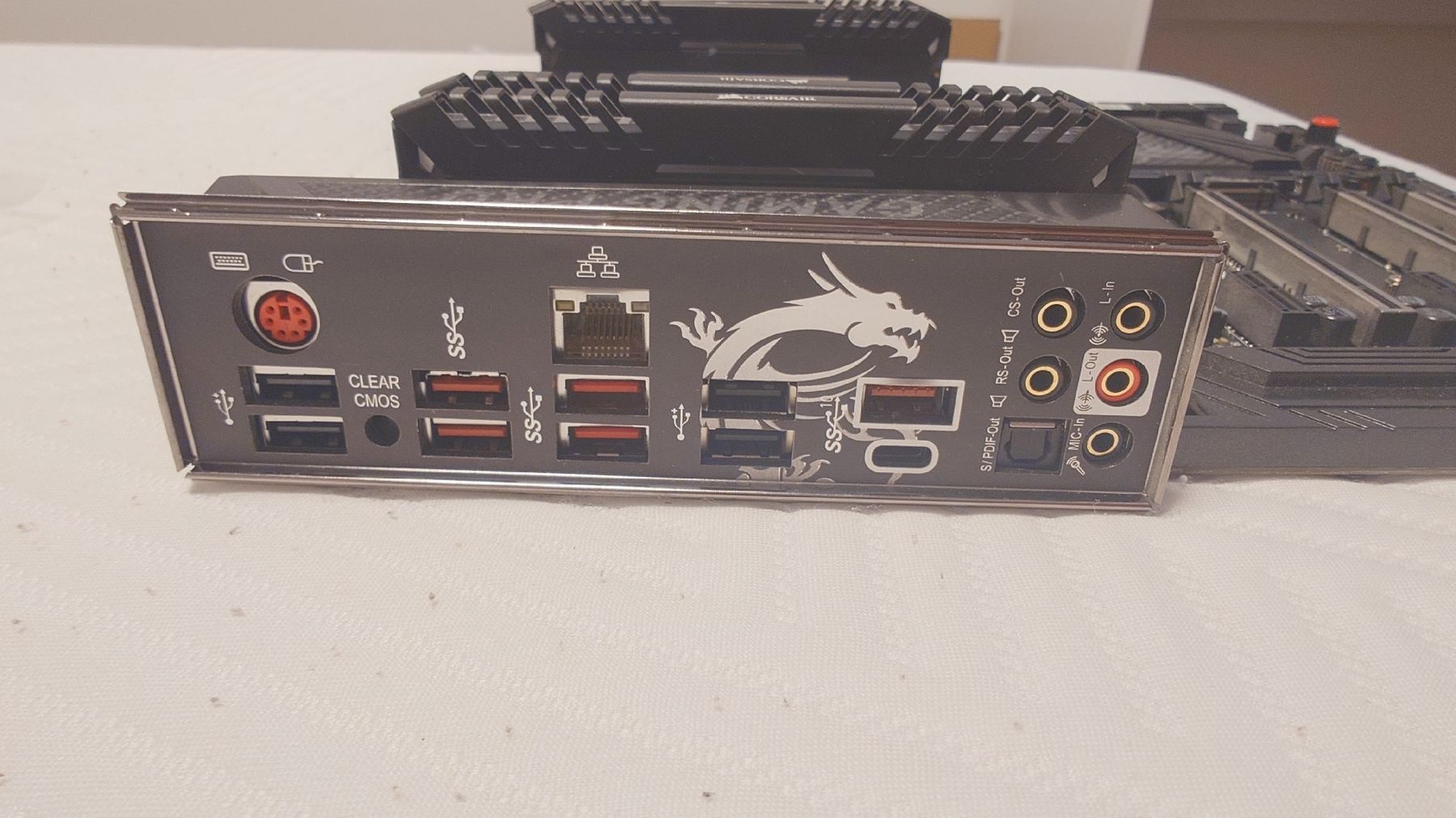 MSI Mainboard X99A Gaming Pro Carbon Inkl. CPU 32GB DDR4 Ram (Gebraucht ...