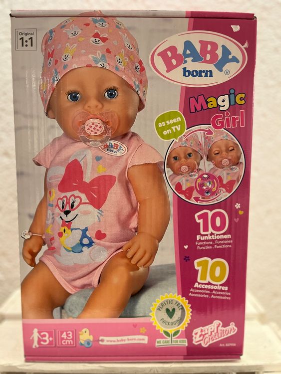 Baby Born Magic Girl 43cm 3+ Jahre (Neu und originalverpackt) in ...