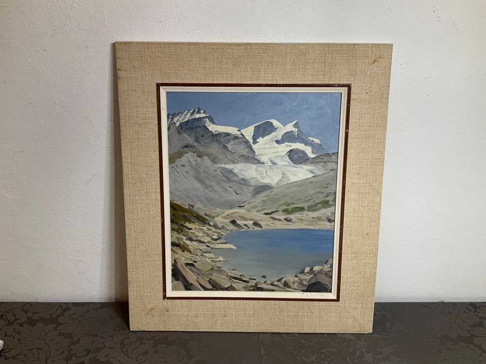 Albert DUPLAIN (1890-1978) Tableau peinture sur panneaux (Gebraucht) in ...