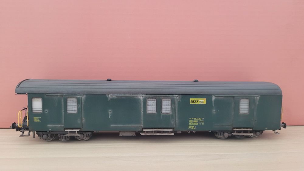 Heris 13052 SBB Postwagen Z4 2-teilig, gealtert -> limitiert (Neu und ...