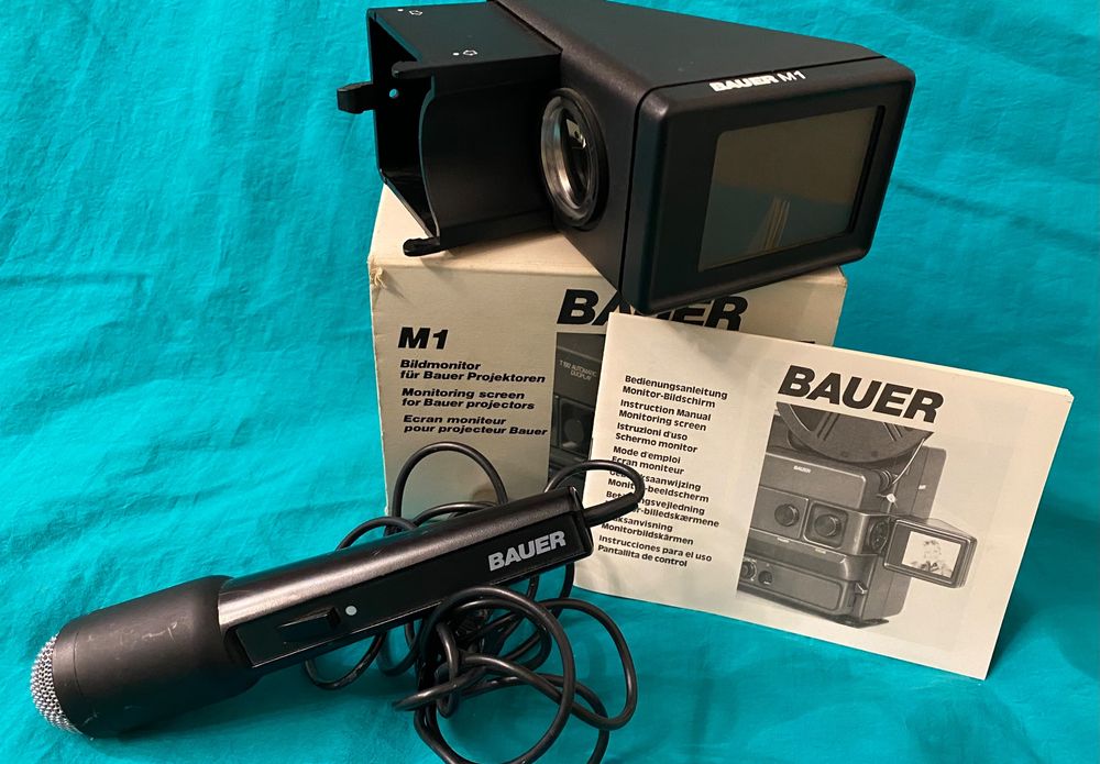 Bildmonitor und Mikrofon für Bauer Projektor. (Art; 951) | Kaufen auf Ricardo