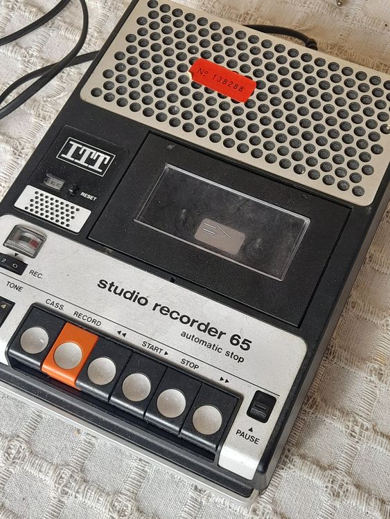 ITT Studio Recorder/Cassettenrecorder 65 (Defekt) in Thun für CHF 29 ...