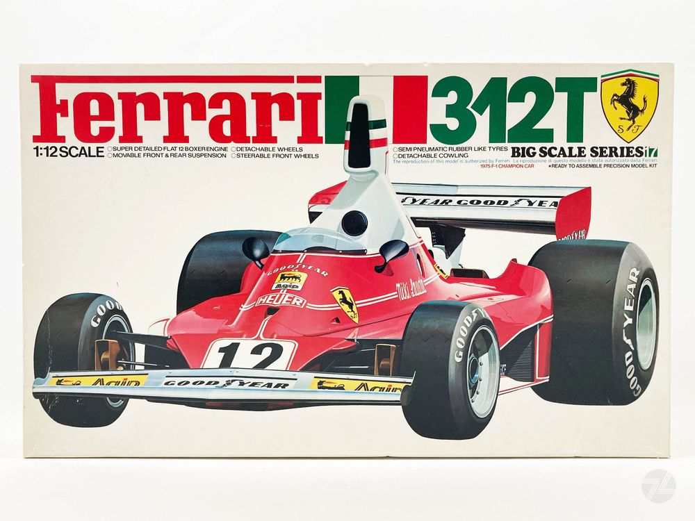 Tamiya 1/12 Ferrari 312T F1 Modellbausatz OVP Vintage (D'occasion) à Wetzikon ZH pour CHF 220 ...