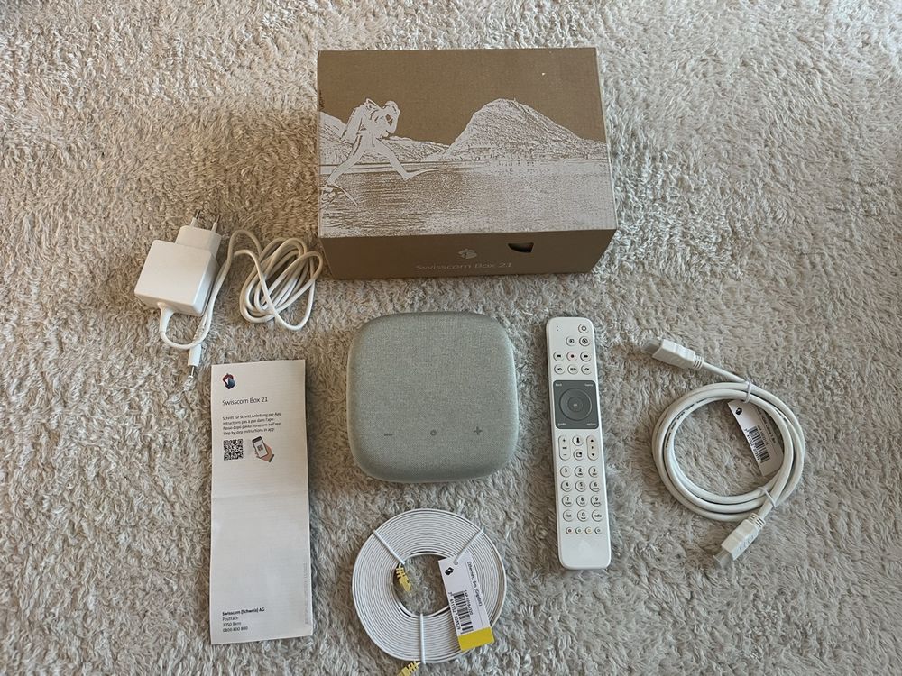 Swisscom Box 21 TV Setup Box Like New | Kaufen auf Ricardo
