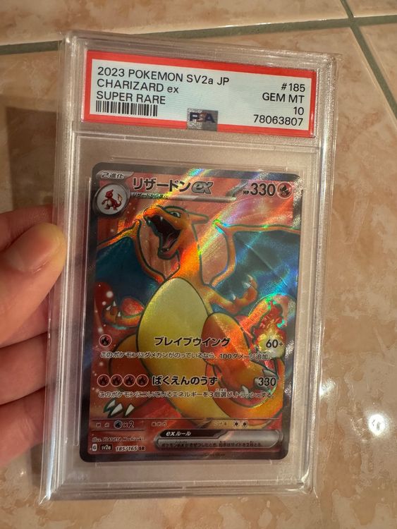 Charizard ex 151 JP PSA 10 | Kaufen auf Ricardo