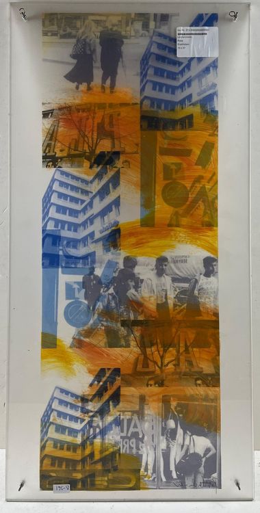 Rosa Lachenmeier (1959) Serigrafie Stadtleben (Gebraucht) in Neuhausen am Rheinfall für CHF 30 ...