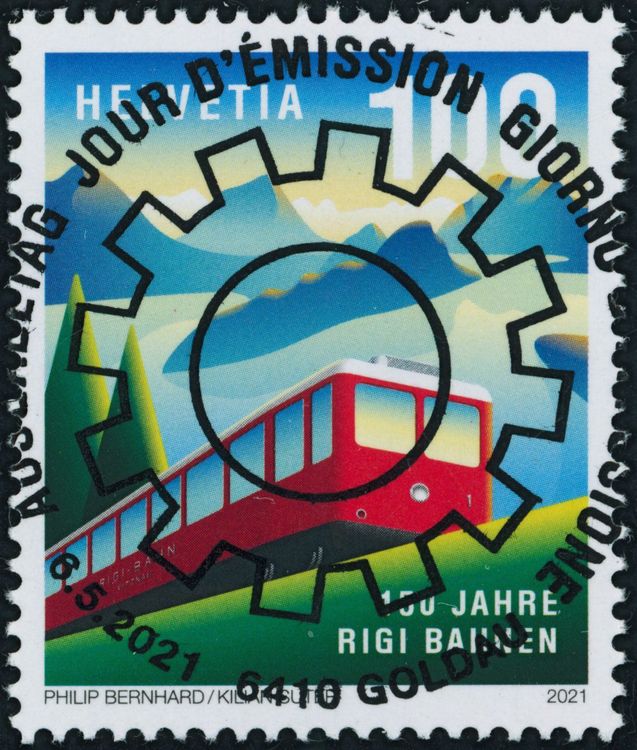 2021 - Rigi Bahn - Ersttag Voll ET (Gebraucht) in Schindellegi für CHF 2.5 – mit Lieferung auf ...