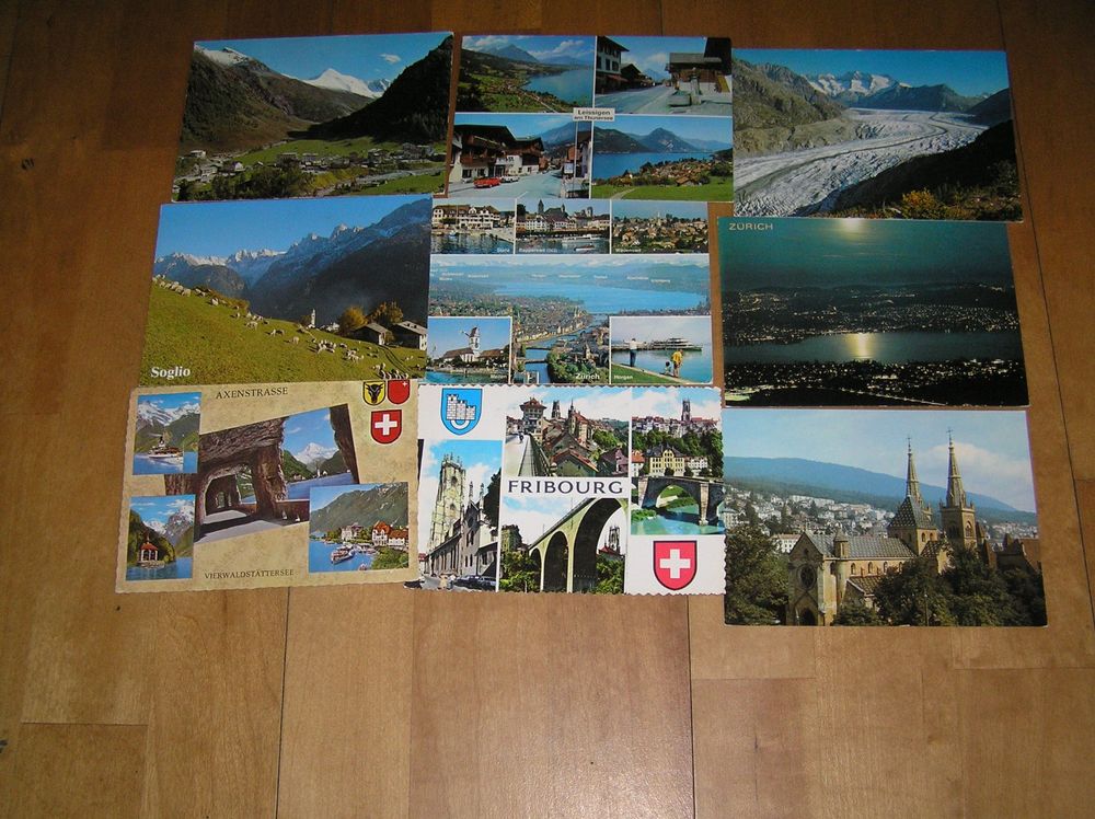 50 Restkarten Schweiz (Gebraucht) in Lumbrein für CHF 2 – mit Lieferung auf Ricardo kaufen