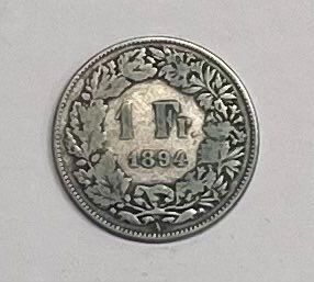 1 Franken 1894 (Gebraucht) in Herrliberg für CHF 4 – mit Lieferung auf Ricardo kaufen