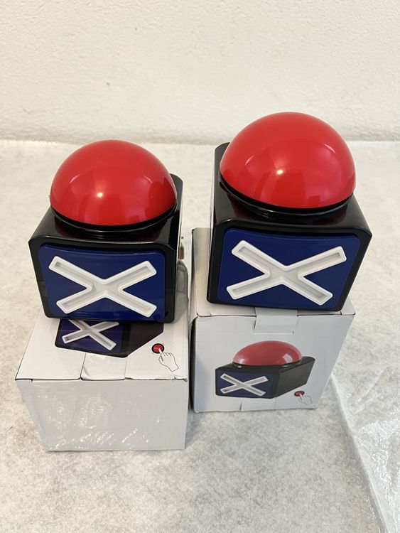 Quiz Buzzer/Taster Ungebraucht 2Stk. (Neu und originalverpackt) in ...