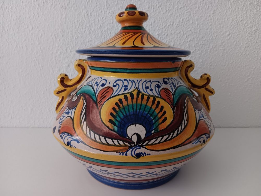 DERUTA Bonbonnière en céramique / Keramik Deckeldose (Gebraucht) in Cossonay-Ville für CHF 50 ...
