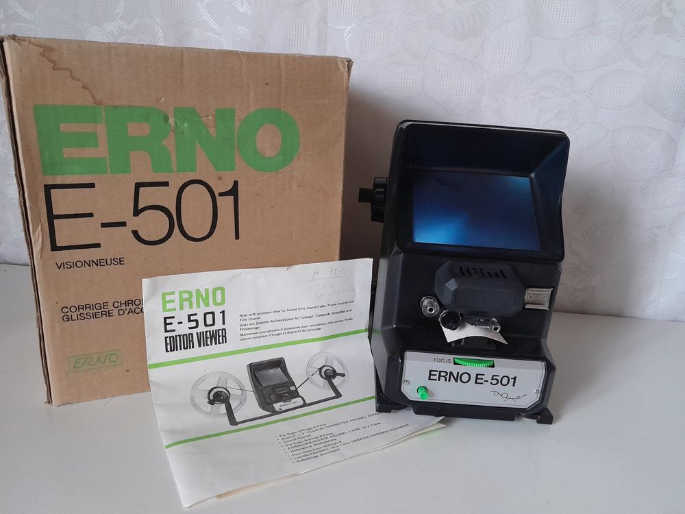 ERNO E - 501, Filmbetrachter, Filmschneider von Film + Ton (Gebraucht) in Schwarzenbach SG für ...