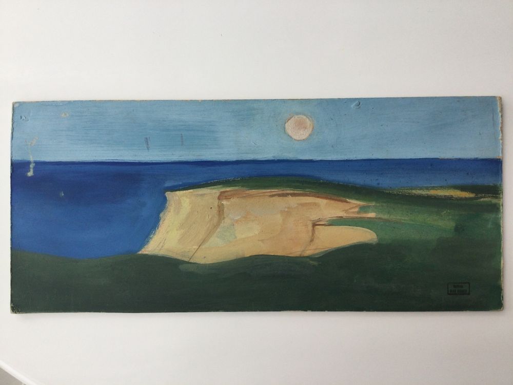 Hans Rohner "Dünenlandschaft Horizont" Tempera (Gebraucht) in Wisen SO für CHF 50 – mit ...