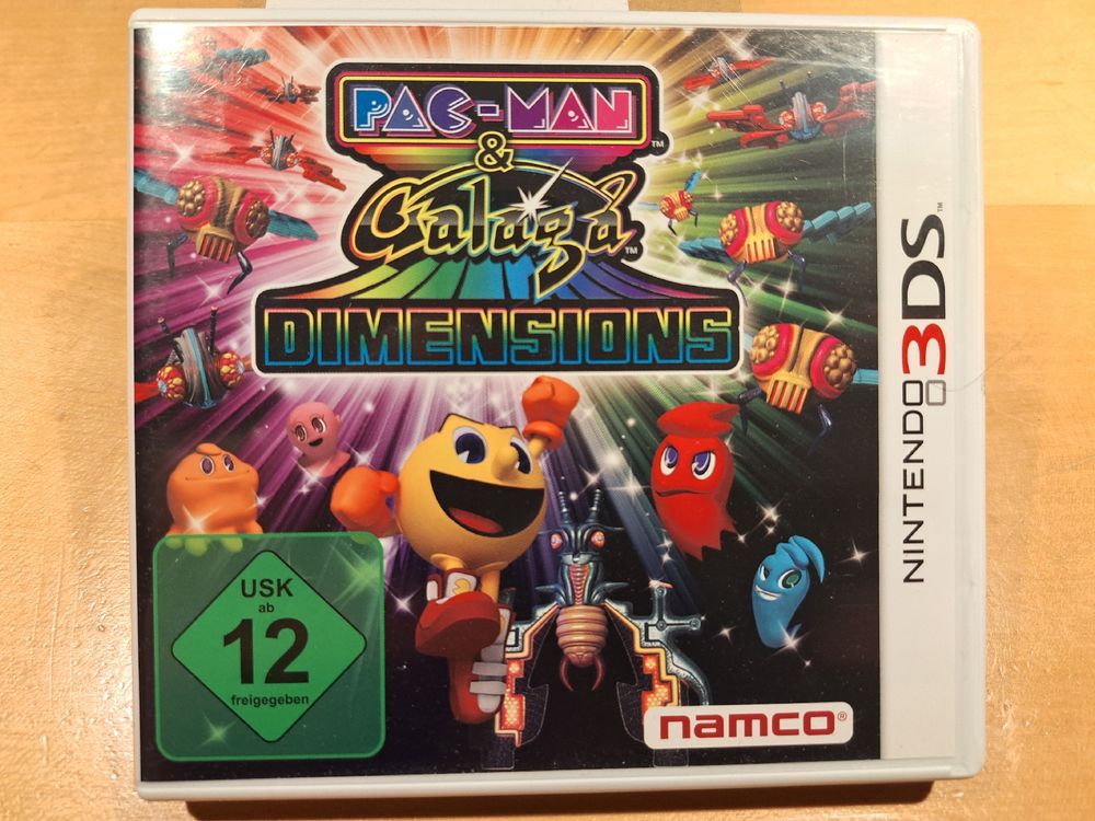Nintendo 3DS Spiel: Pac-Man & Galaga Dimensions (Gebraucht) in Schliern ...