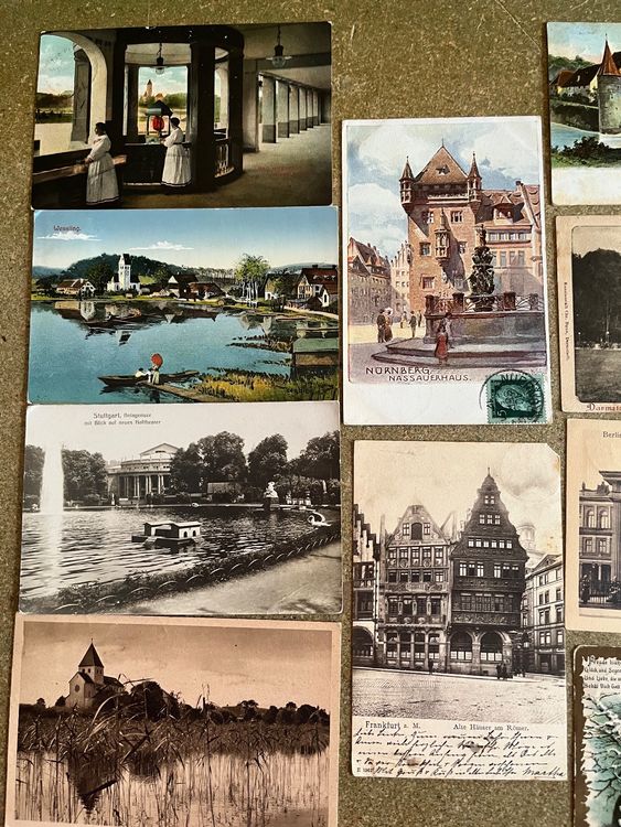 24 ältere Ansichtskarten/Postkarten von Alt Deutschland | Kaufen auf ...