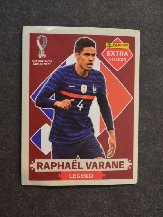 Panini Extra Sticker - Raphael Varane BASE (Gebraucht) in beromünster ...