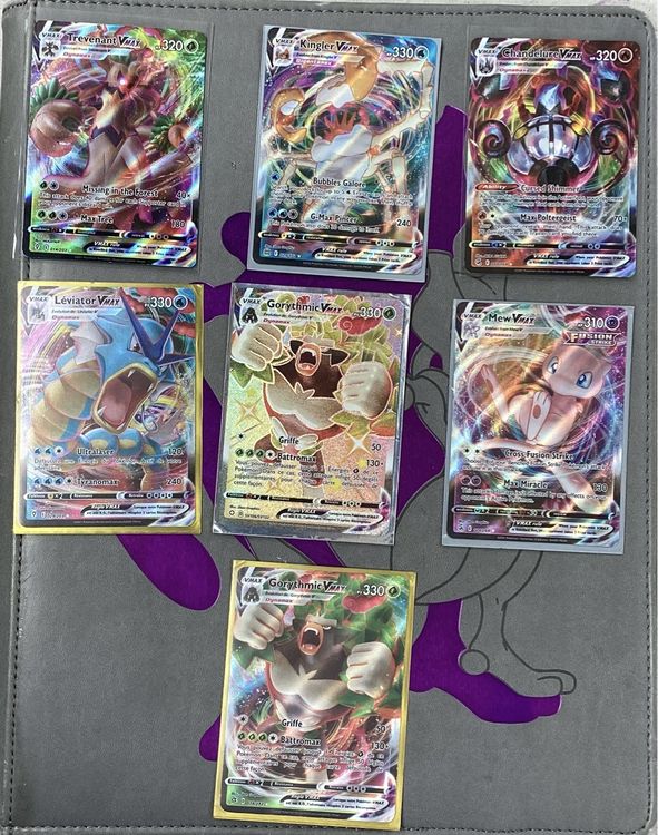 7 Pokemon Vmax Cards Bundle (Neu (gemäss Beschreibung)) in Geneve für ...
