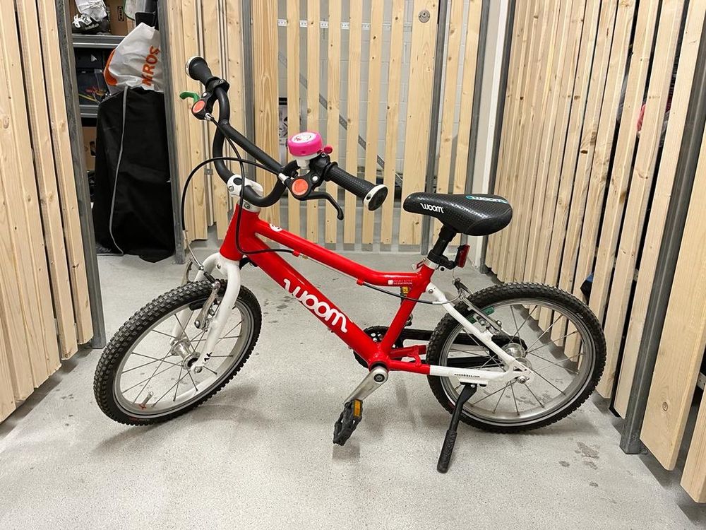 Woom 3 rot Kinderfahrrat (Gebraucht) in für CHF 350 – nur Abholung auf ...