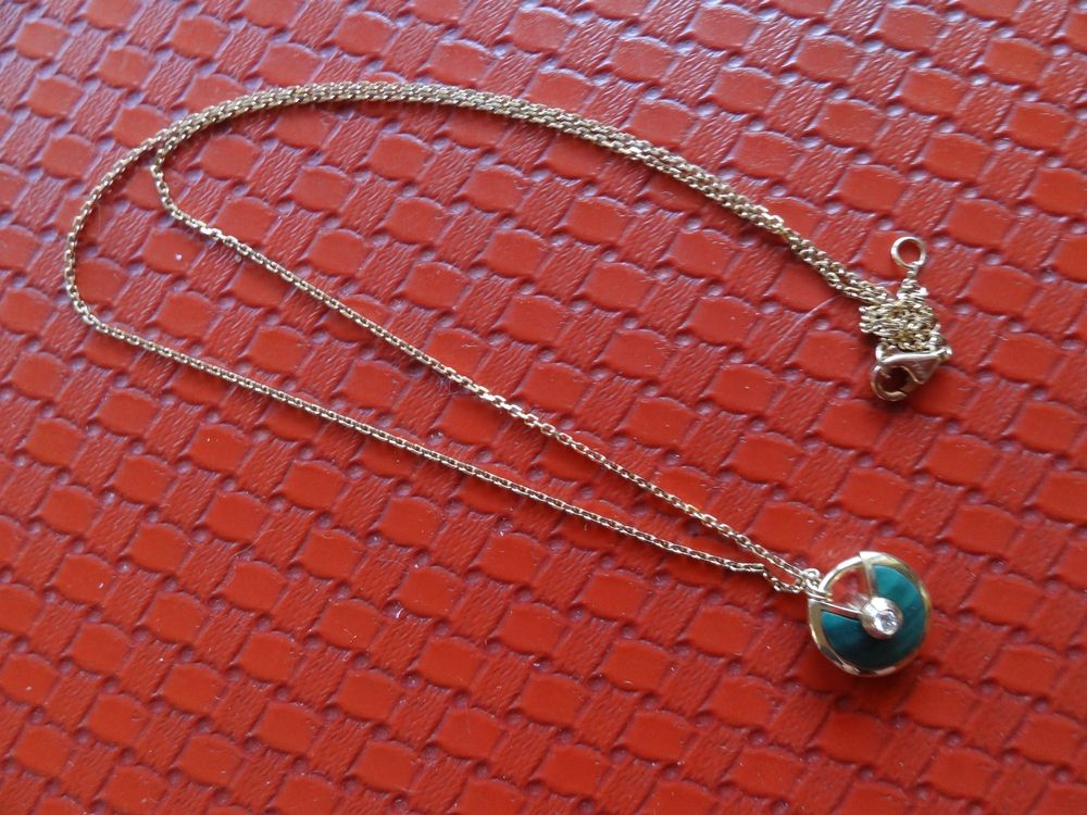 TRES JOLIE COLLIER CARTIER EN OR 750 ET DIAMANTS COMME NEUF | Kaufen ...