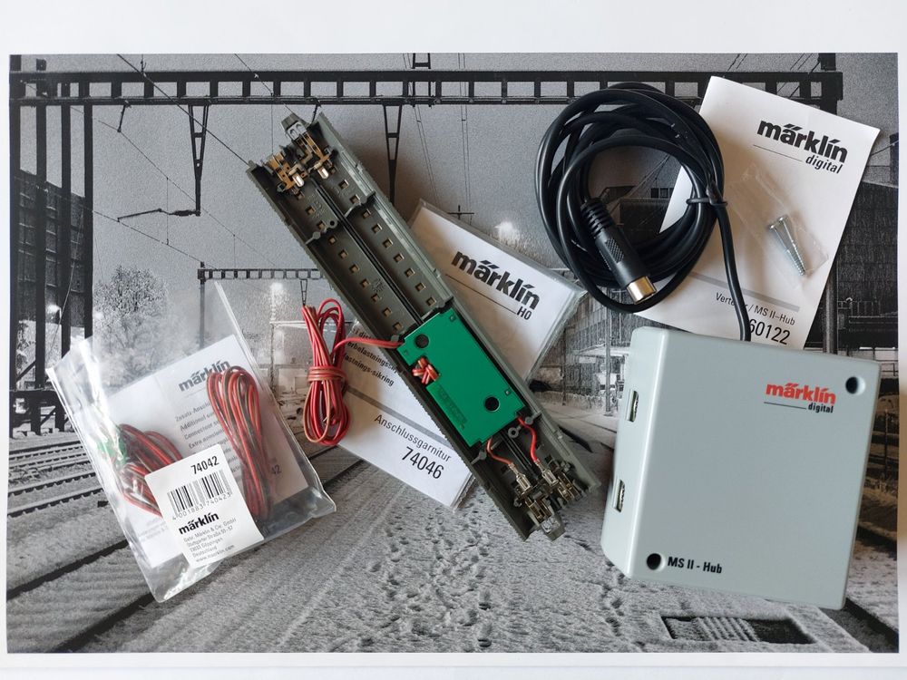 Märklin 60215 CS2/Lokkarten/Schaltnetzteile etc. – Konvolut (Neu ...