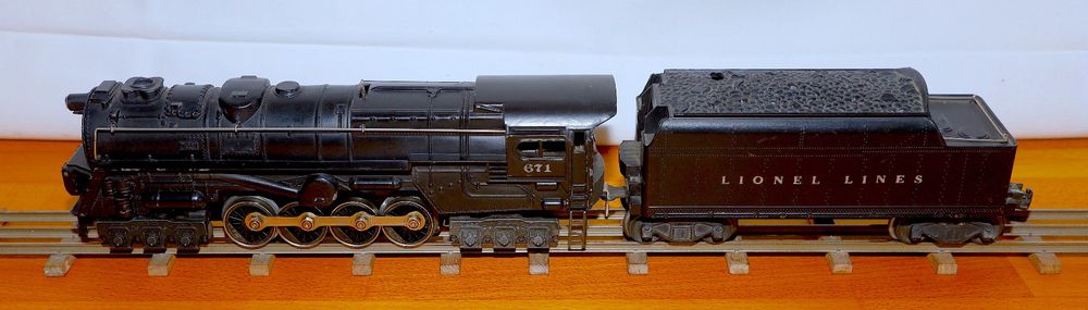 DER ELEFANT SCHWERE GÜTER DAMPFLOK VON LIONEL LINES N° 671 (Gebraucht ...