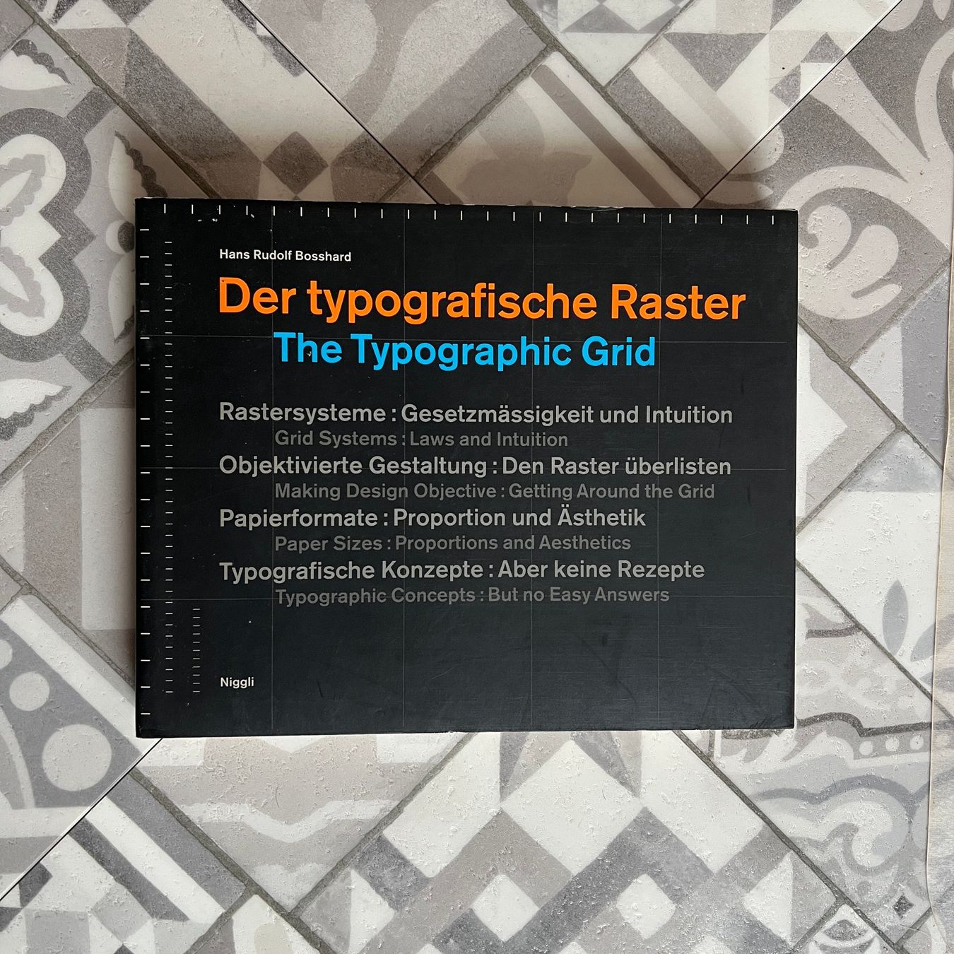 Der typografische Raster -The typographic grid - DE/EN (D'occasion) à ...