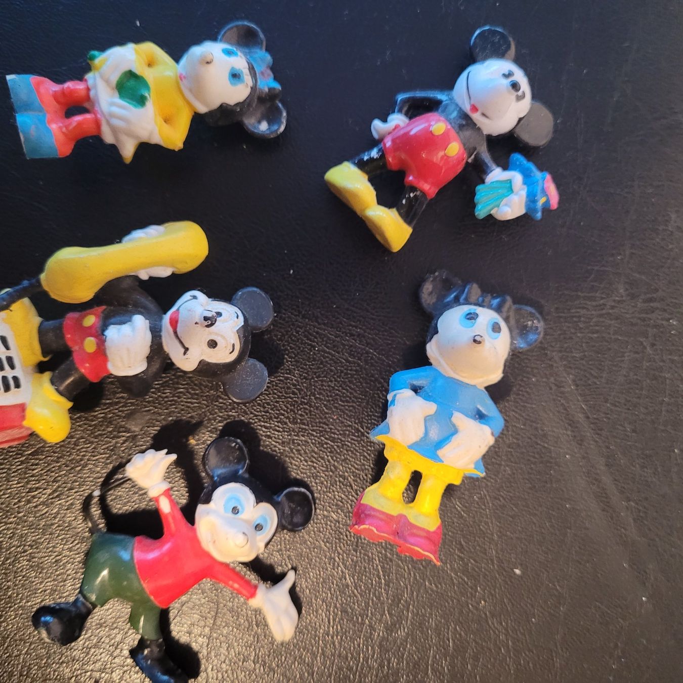 5 Mickey Figuren ältere Form (Gebraucht) in Winterthur für CHF 15 – mit ...