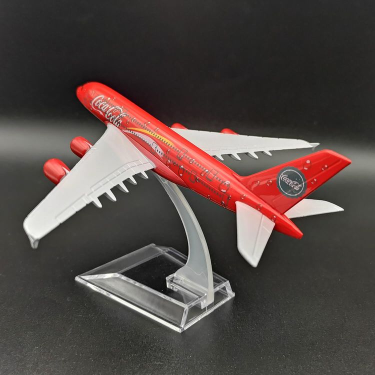 Modellflugzeug A380 - Coca Cola Livery - ca: 1:500 | Kaufen auf Ricardo